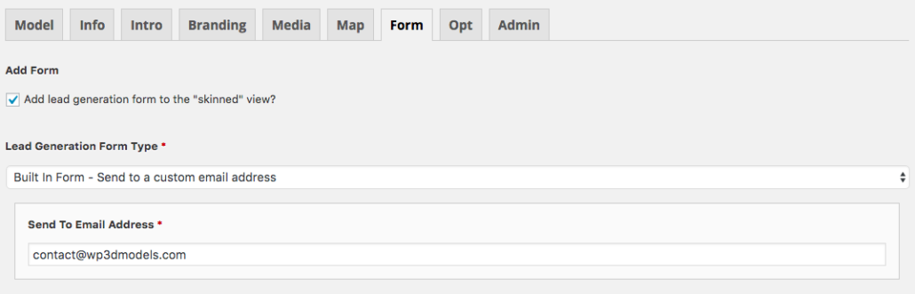 Features - WP3D Models - WordPress Plugin