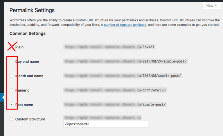 WordPress Permalinks Setting - WP3D Models - WordPress Plugin