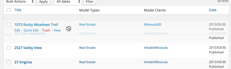 "Simple Page Ordering" Plugin - WP3D Models - WordPress Plugin